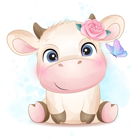 Cute Cow Clip Art