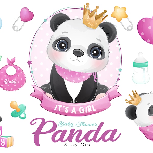 Panda Baby Shower - Etsy
