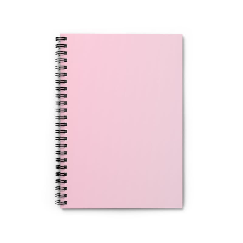 Aesthetic Pink Notebook - Etsy