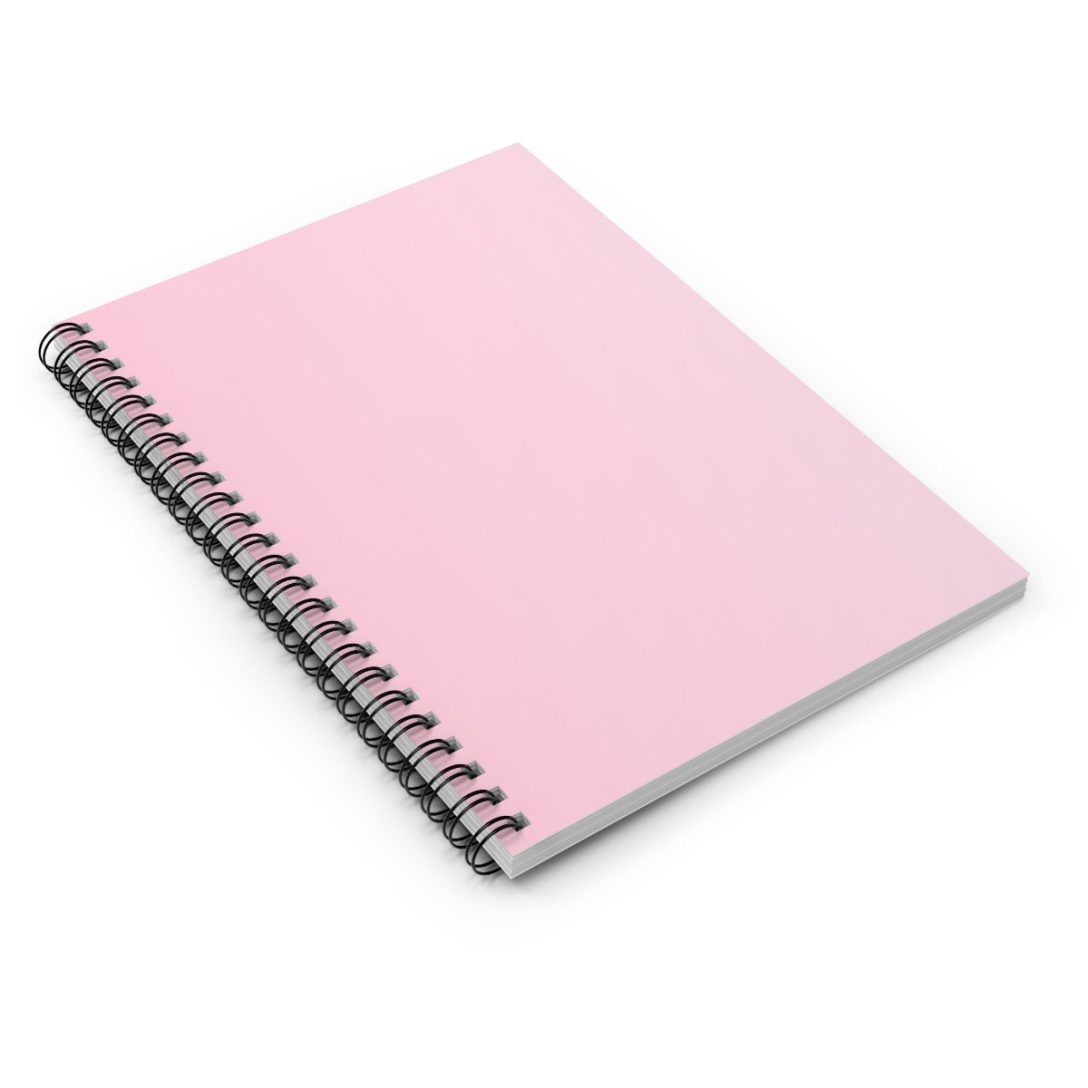 Pink Spiral Notebook - Everyday Journaling, Hardcover Notebook, Lined ...