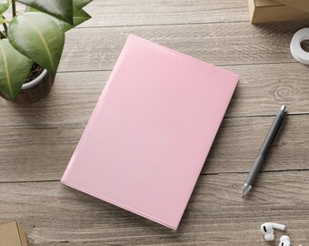 Pink Spiral Notebook - Everyday Journaling, Hardcover Notebook, Lined ...