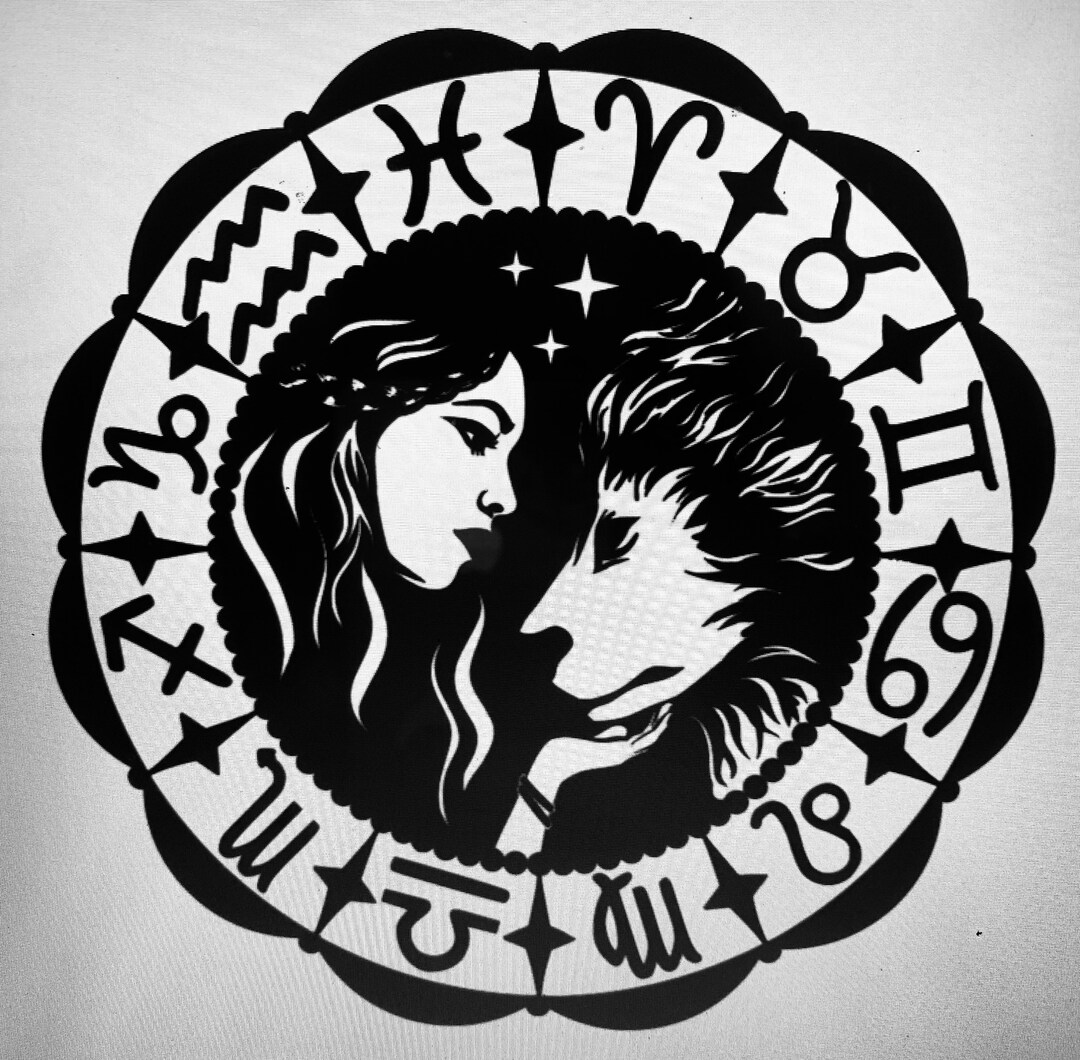Leo Zodiac Decal - Etsy