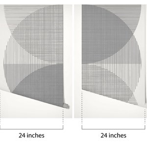 Minimalist Removable Wallpaper. Geometric Wallpaper. Modern Wallpaper ...