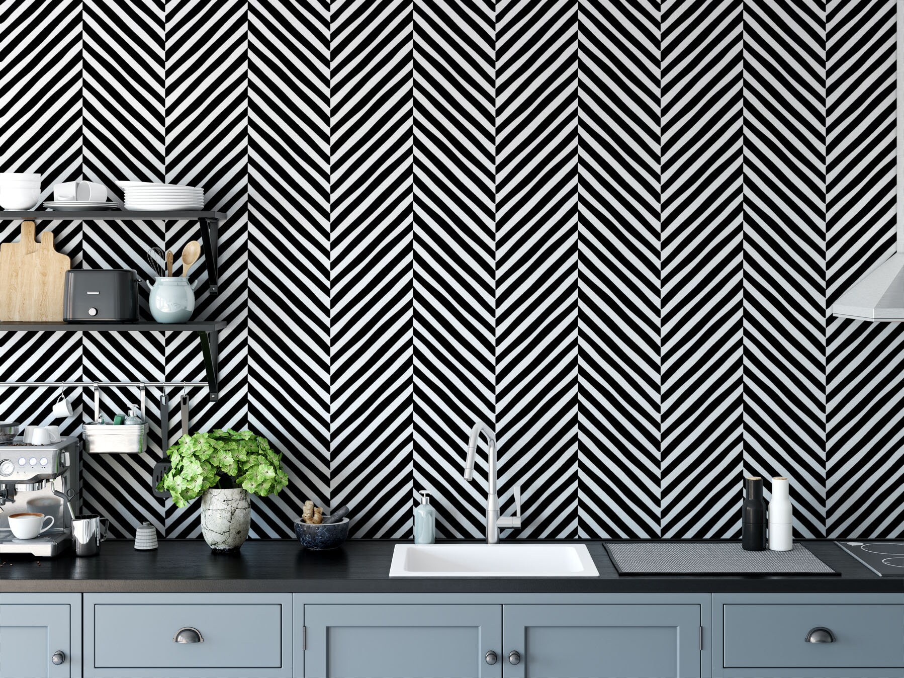 Chevron Pattern Desktop Wallpaper