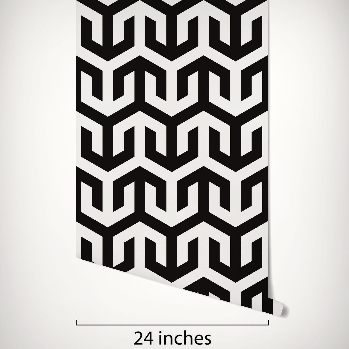 Geometric Wallpaper. Removable Wallpaper. Modern Wallpaper. | Etsy