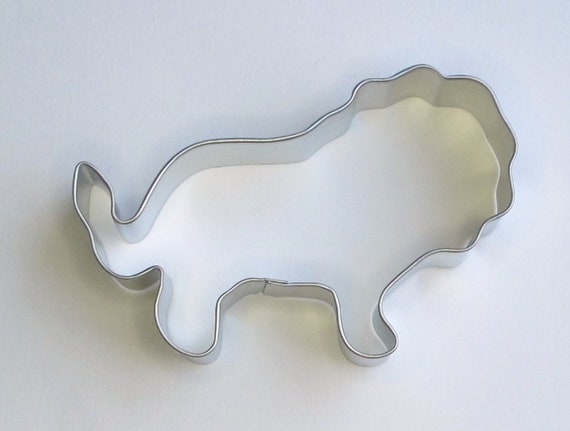 4 Standing Lion Cookie Cutter Wild Animal Safari Circus | Etsy