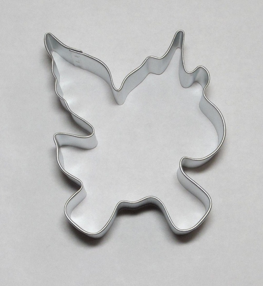 3.75" Winged Unicorn Cookie Cutter Fondant Princess Mythical Party - Etsy