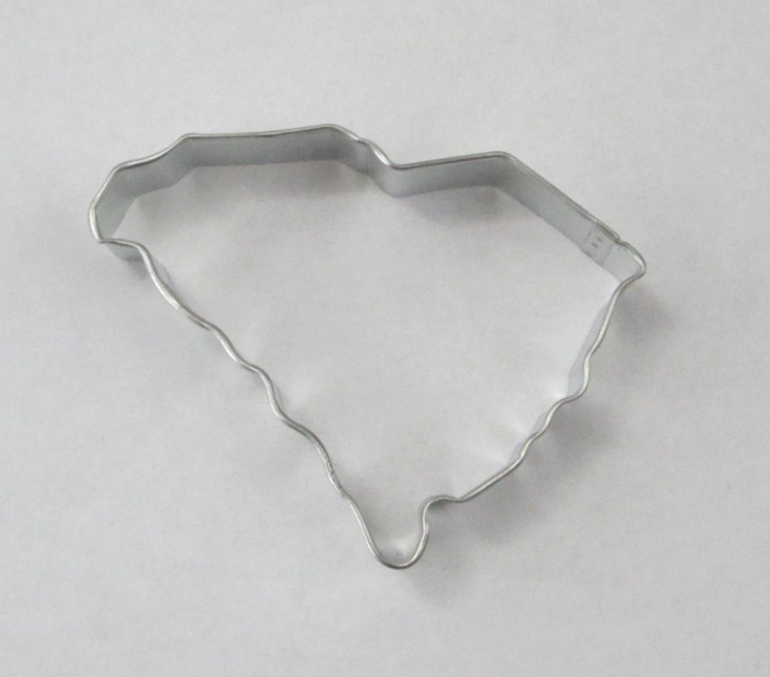 3.5" South Carolina SC Cookie Cutter Map State Outline - Etsy
