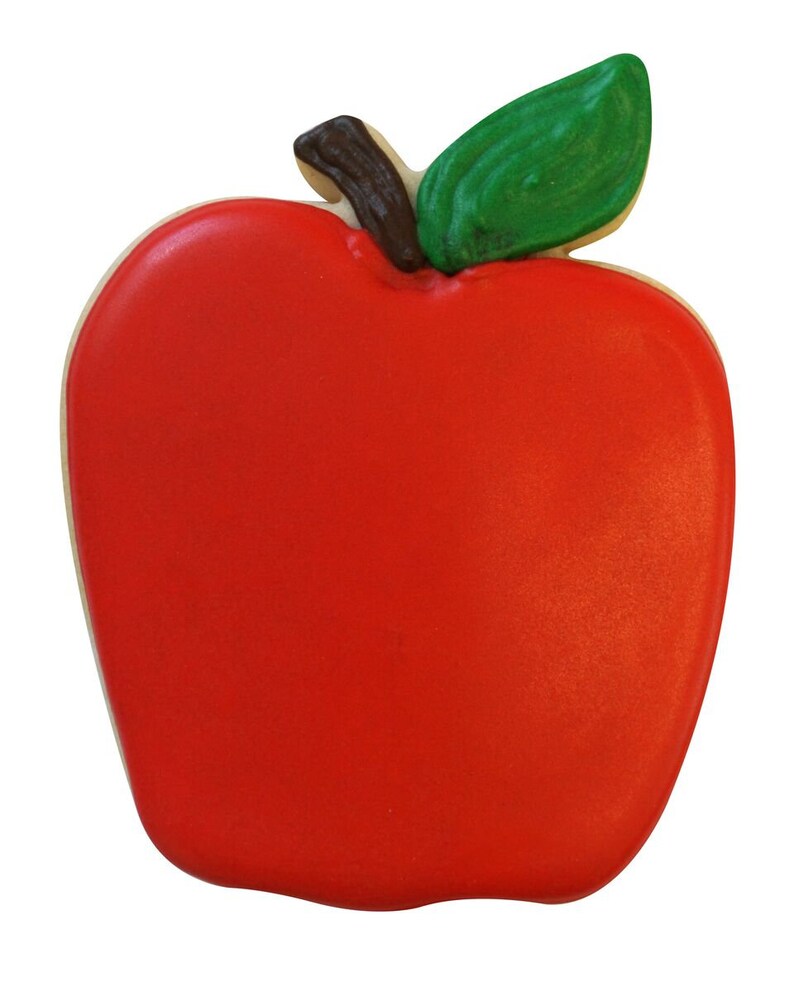 4" Apple Shape Cookie Cutter Picnic Fruit School Teacher Fairy Tale - Etsy
