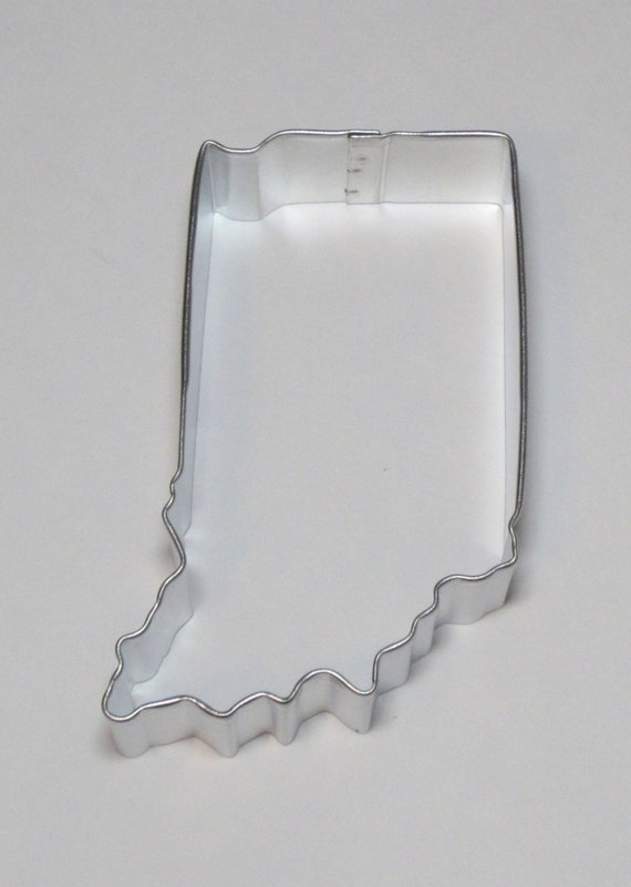 3.5 Indiana IN Cookie Cutter State Map Shape Outline - Etsy