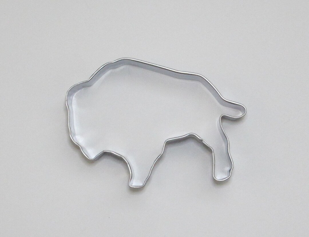 4" Buffalo Bison Animal Cookie Cutter Southwestern Wild West Cowboy ...