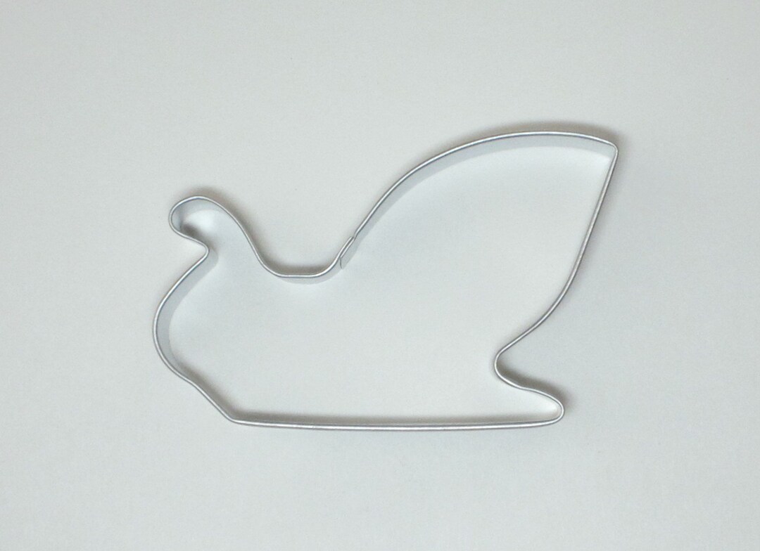 4" Santa Sleigh Sled Cookie Cutter Christmas Winter Holiday Baking - Etsy