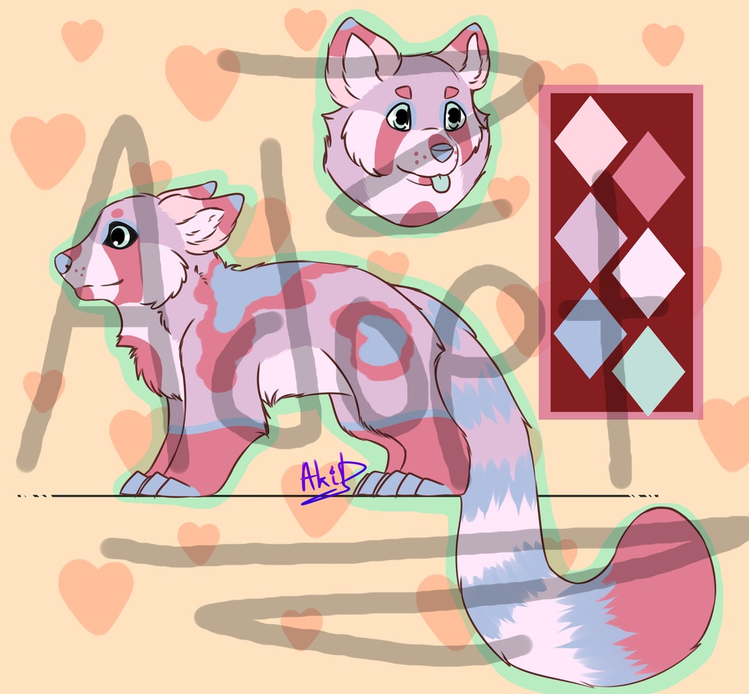 Valentines Red Panda Adopt - Etsy