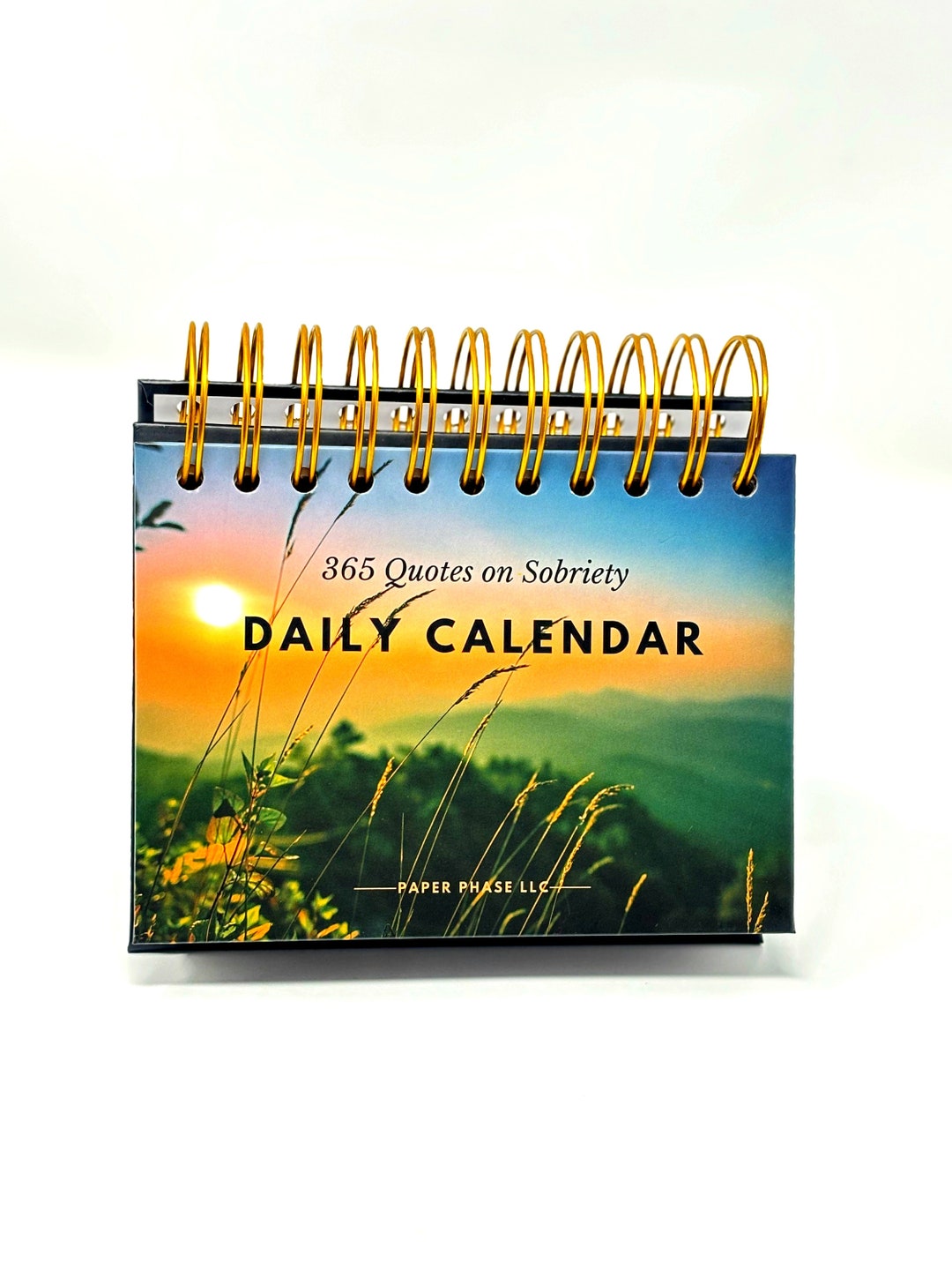 Sober Daily Flip Calendar With Motivational Quotes on Sobriety - Etsy