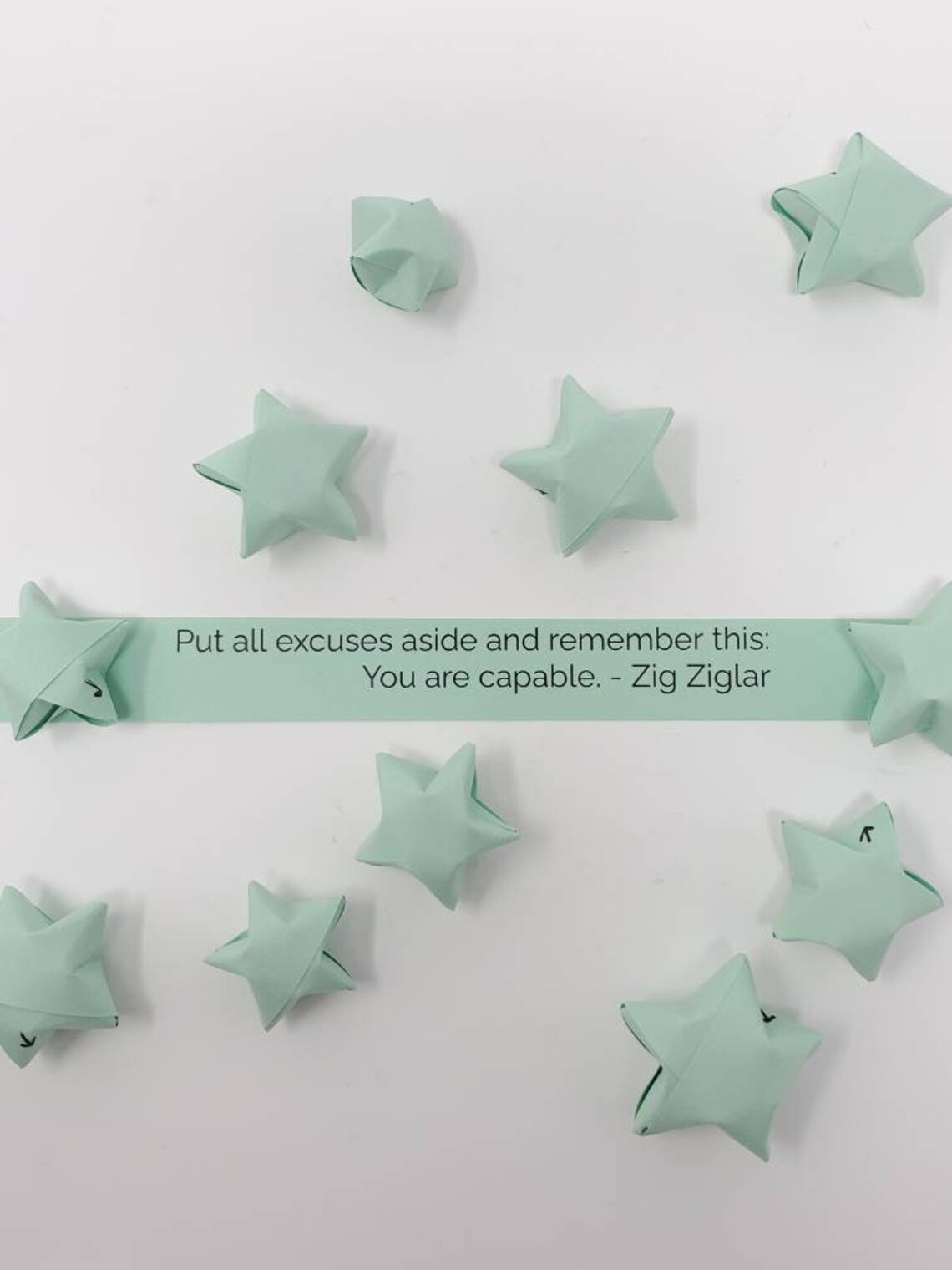 Wellness Jar A Jar of Paper Stars Filled With Motivational | Etsy