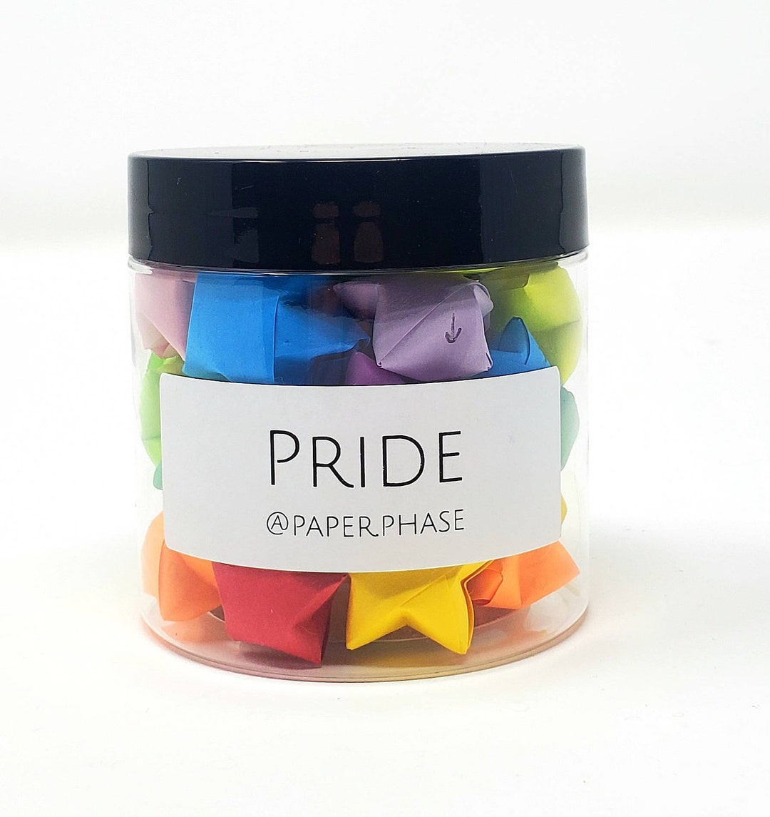 Pride Jar - A Jar of Paper Stars Filled With Inspirational Quotes of ...