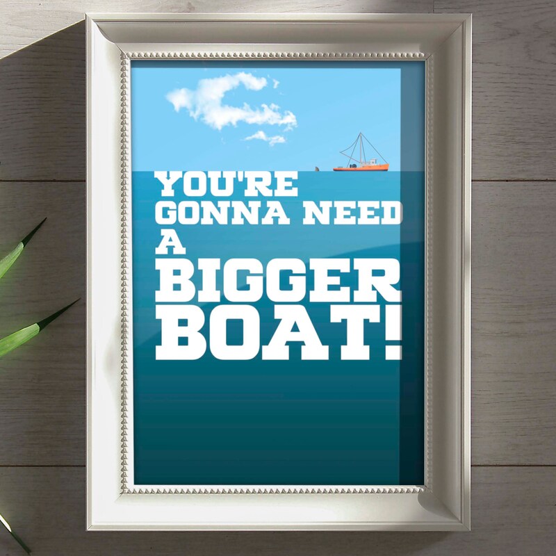 Jaws Bathroom Decor - Etsy
