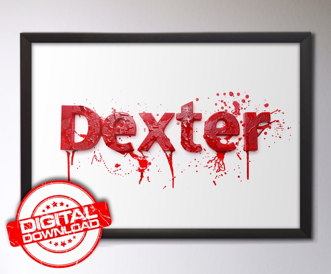 Dexter Digital Download - Etsy