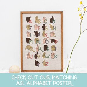 ASL Alphabet Flashcards, Sign Language Alphabet, Deaf Education ...