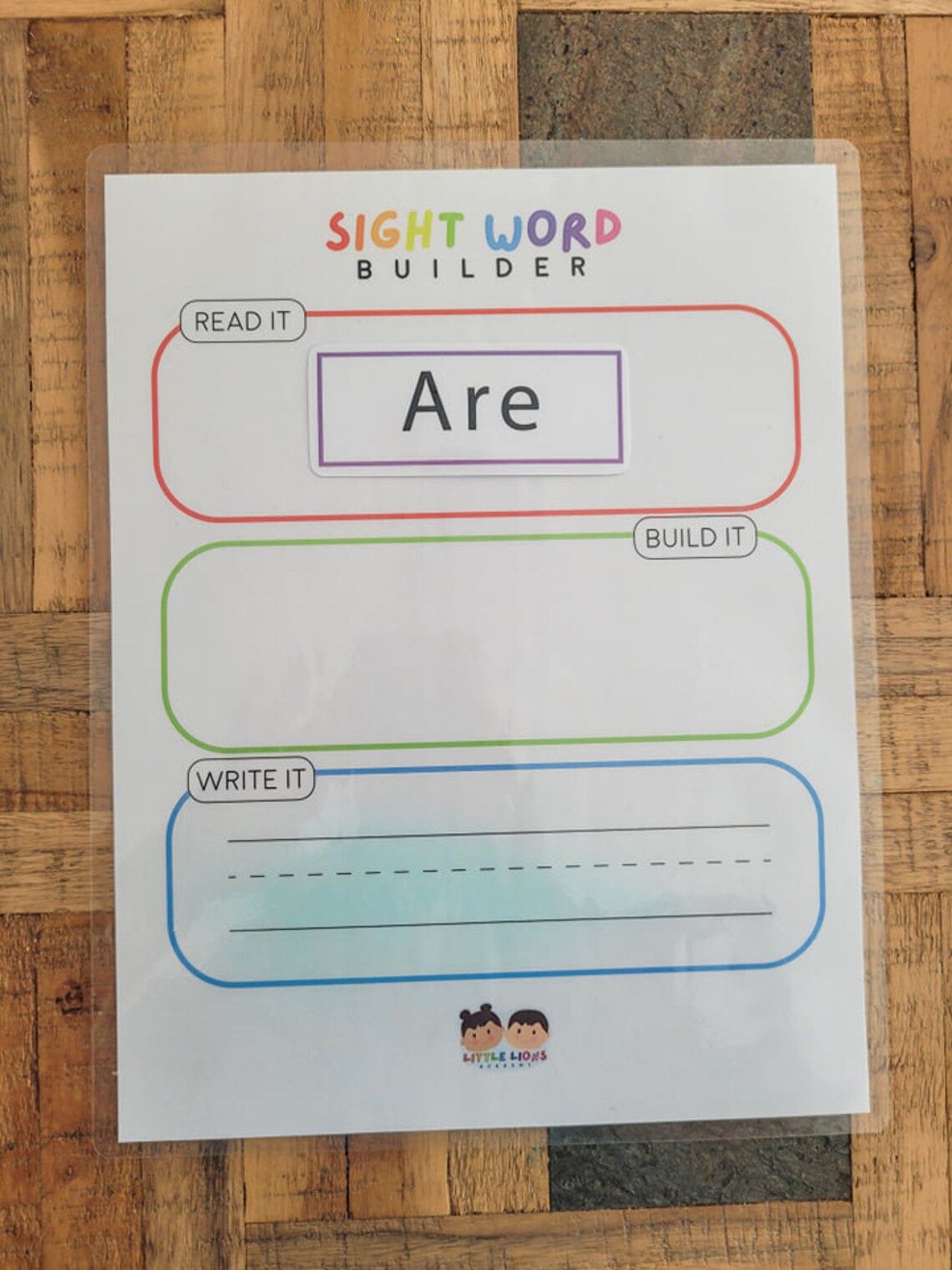 Sight Word Builder, Printable, Reading, Literacy, Spelling, Handwriting ...