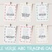 Bible ABC Cards, Alphabet Tracing Cards, Bible Memory Cards for Kids ...