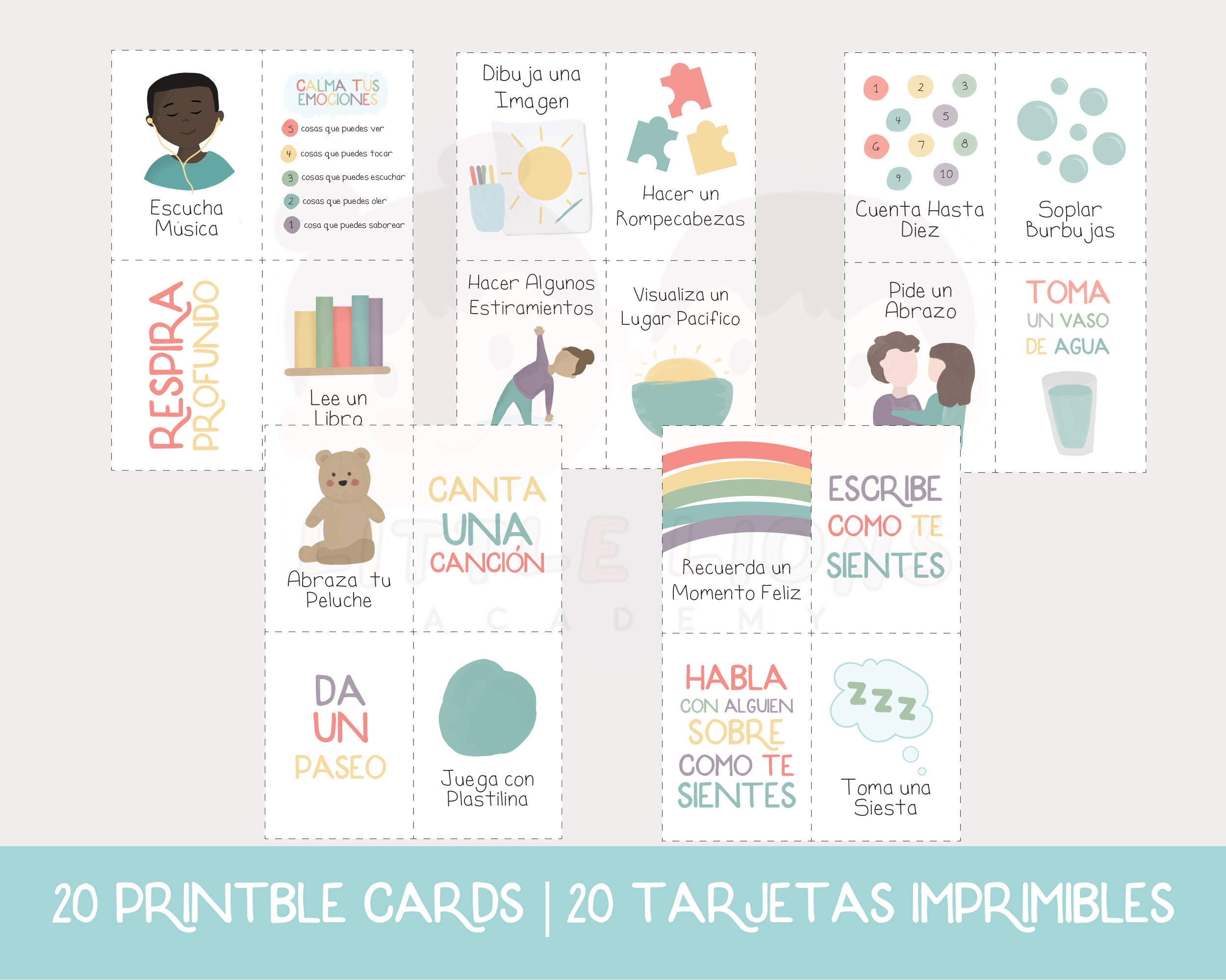 Calming Corner Spanish, Esquina De Calmarse, Spanish Calming Corner ...