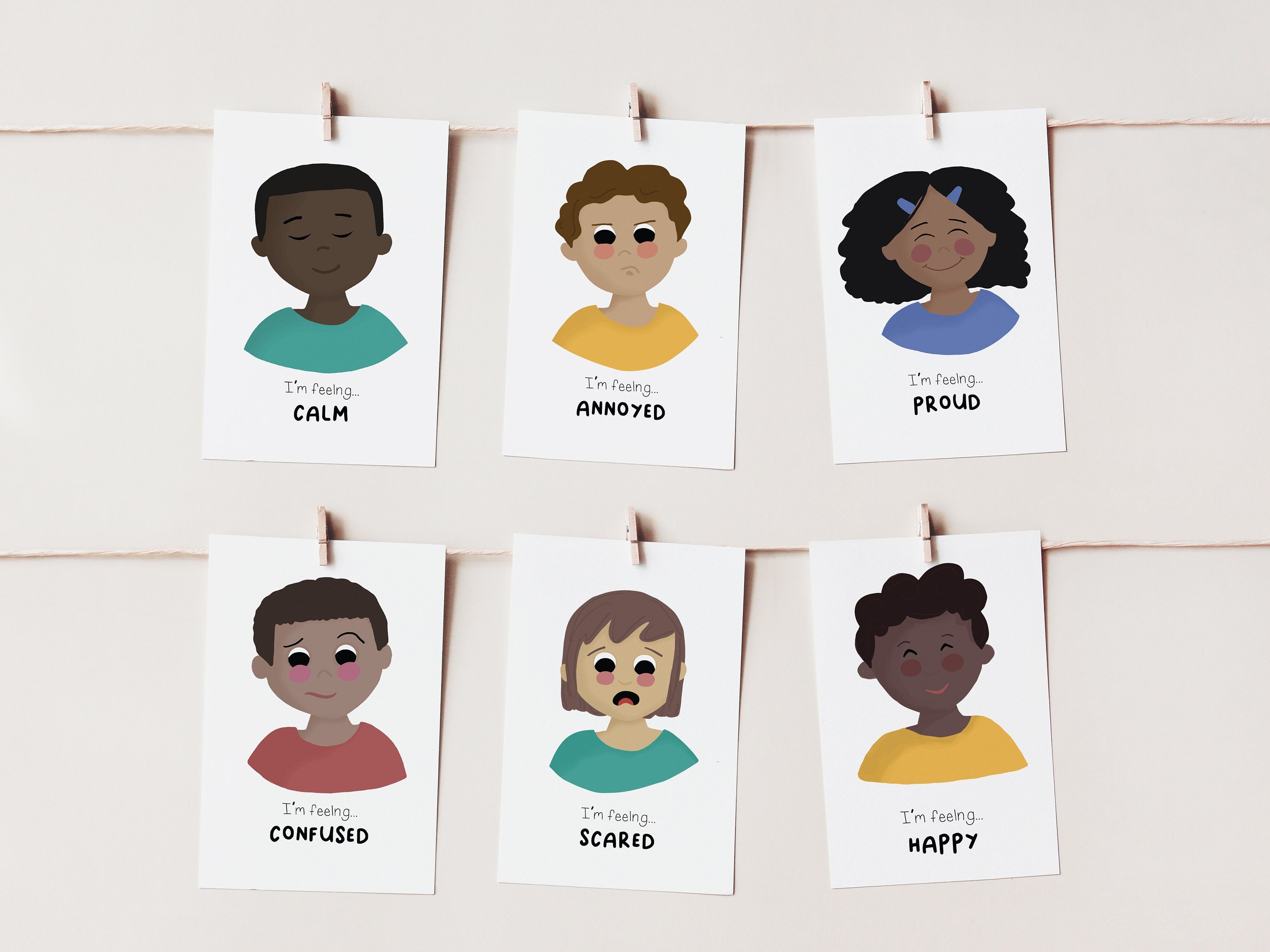 Emotion Cards, Emotions Preschool, Feelings Cards, Flashcards for Kids ...