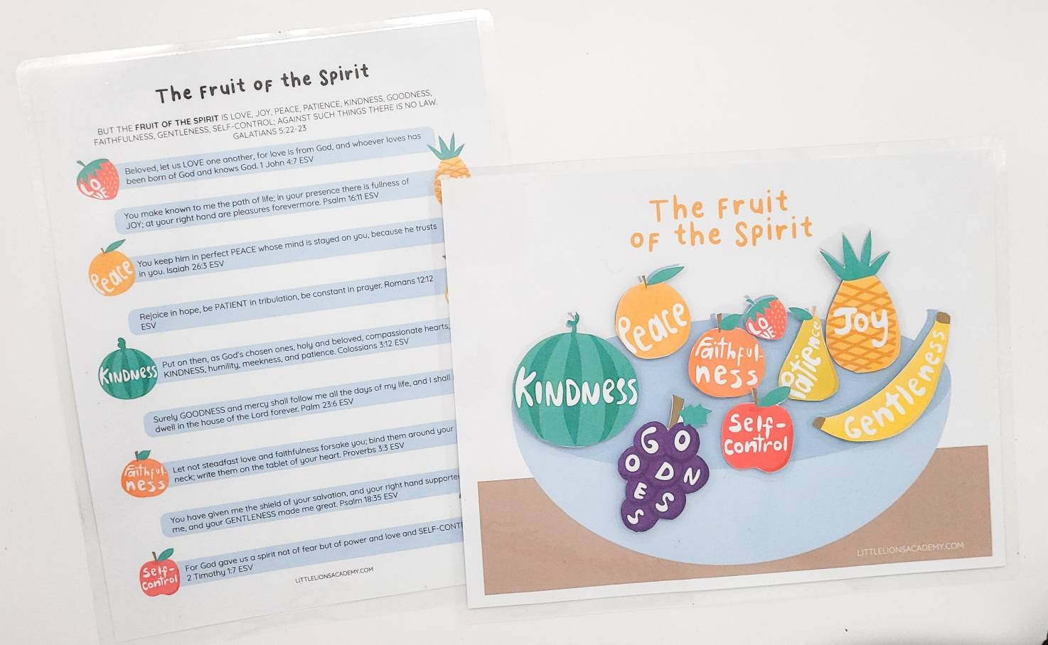 Fruit of the Spirit Activities, Fruit of the Spirit Curriculum, Bible ...