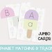 Alphabet Matching Cards, Letter Match Printable, Uppercase Lowercase ...