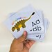 Dinosaur Alphabet Flashcards, Alphabet Printable, ABC Cards, Flash ...