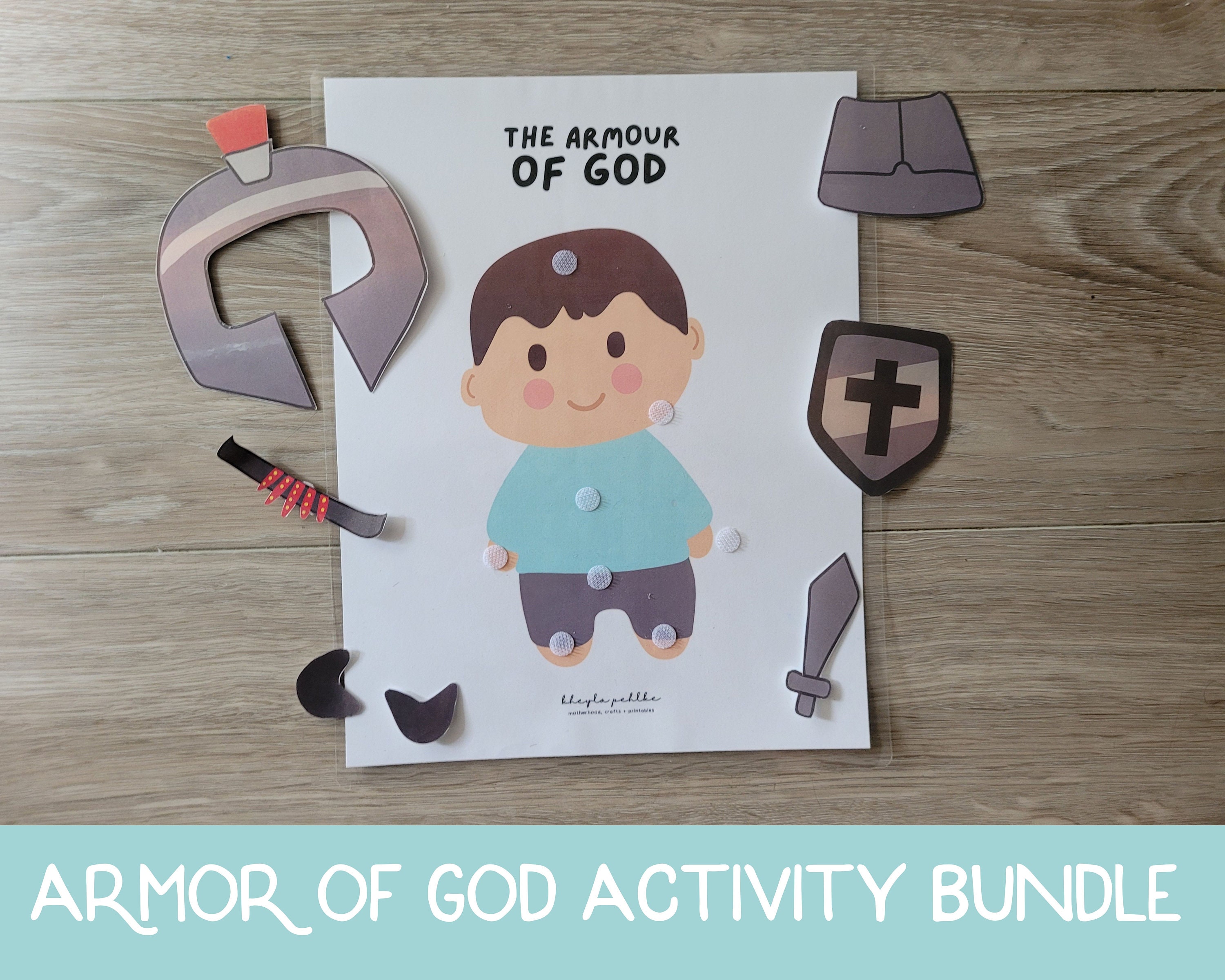 Armor of God Printable Activities, Bible Lesson, Sword of the Spirit ...