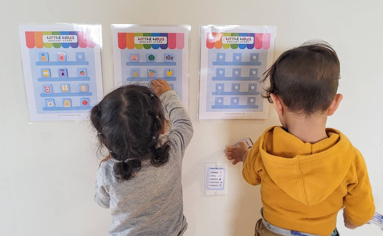 Grocery Store Activity Printable, Pretend Play Printables, Shopping ...