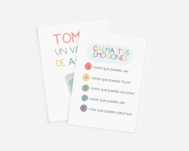 Calming Corner Spanish, Esquina De Calmarse, Spanish Calming Corner ...