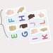 ASL Alphabet Puzzle, Sign Language Alphabet, ASL Print, Signing ...
