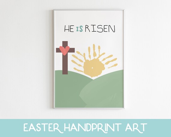 He is Risen Printable Christian Easter Activities Easter | Etsy