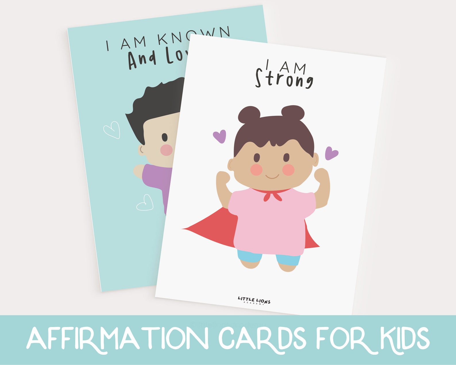 Affirmation Cards for Kids Printable Affirmation Cards Self - Etsy Canada