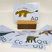 Dinosaur Alphabet Flashcards, Alphabet Printable, ABC Cards, Flash ...