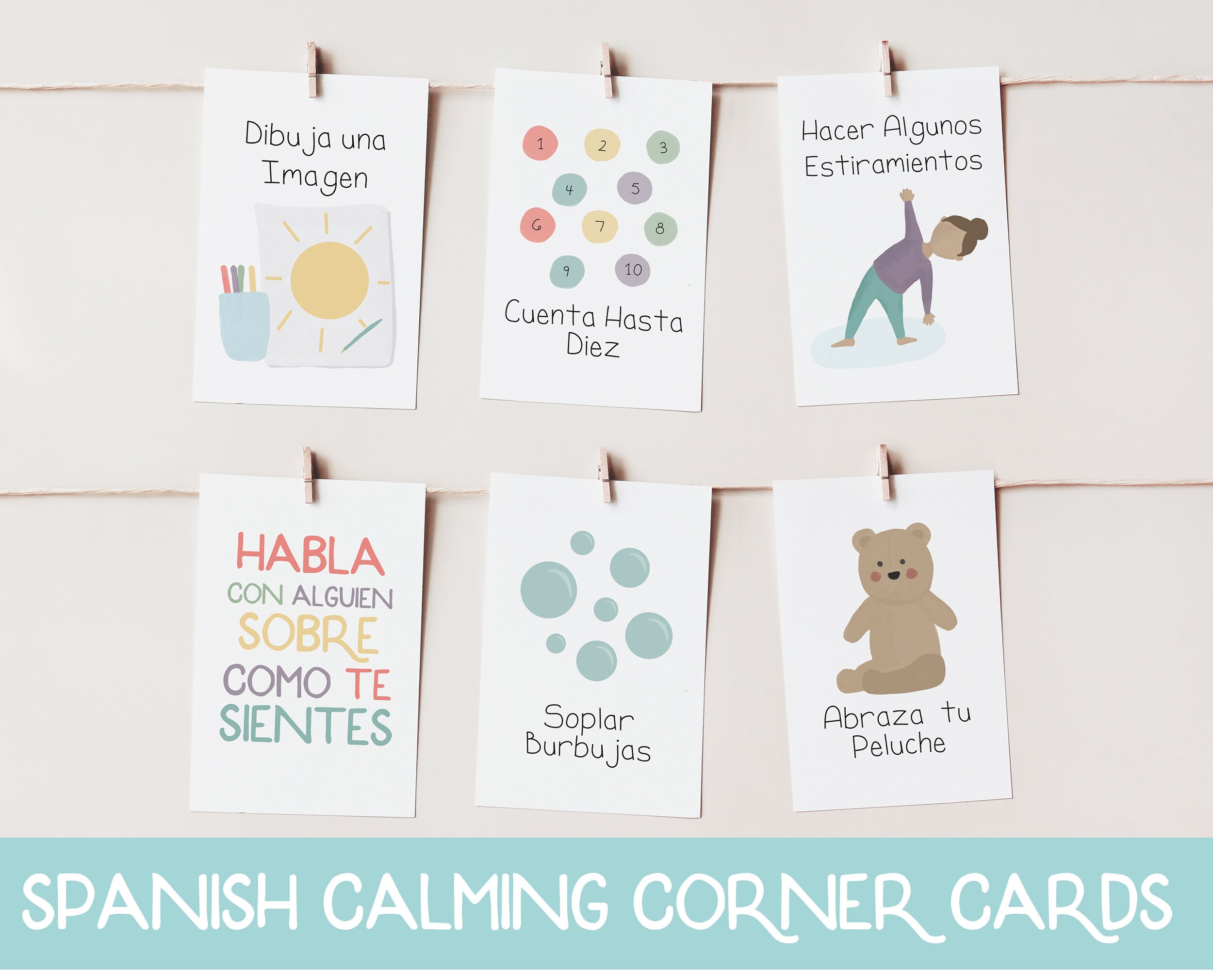 Posters For Kids - Emotions Chart And Ghana Calming Corner