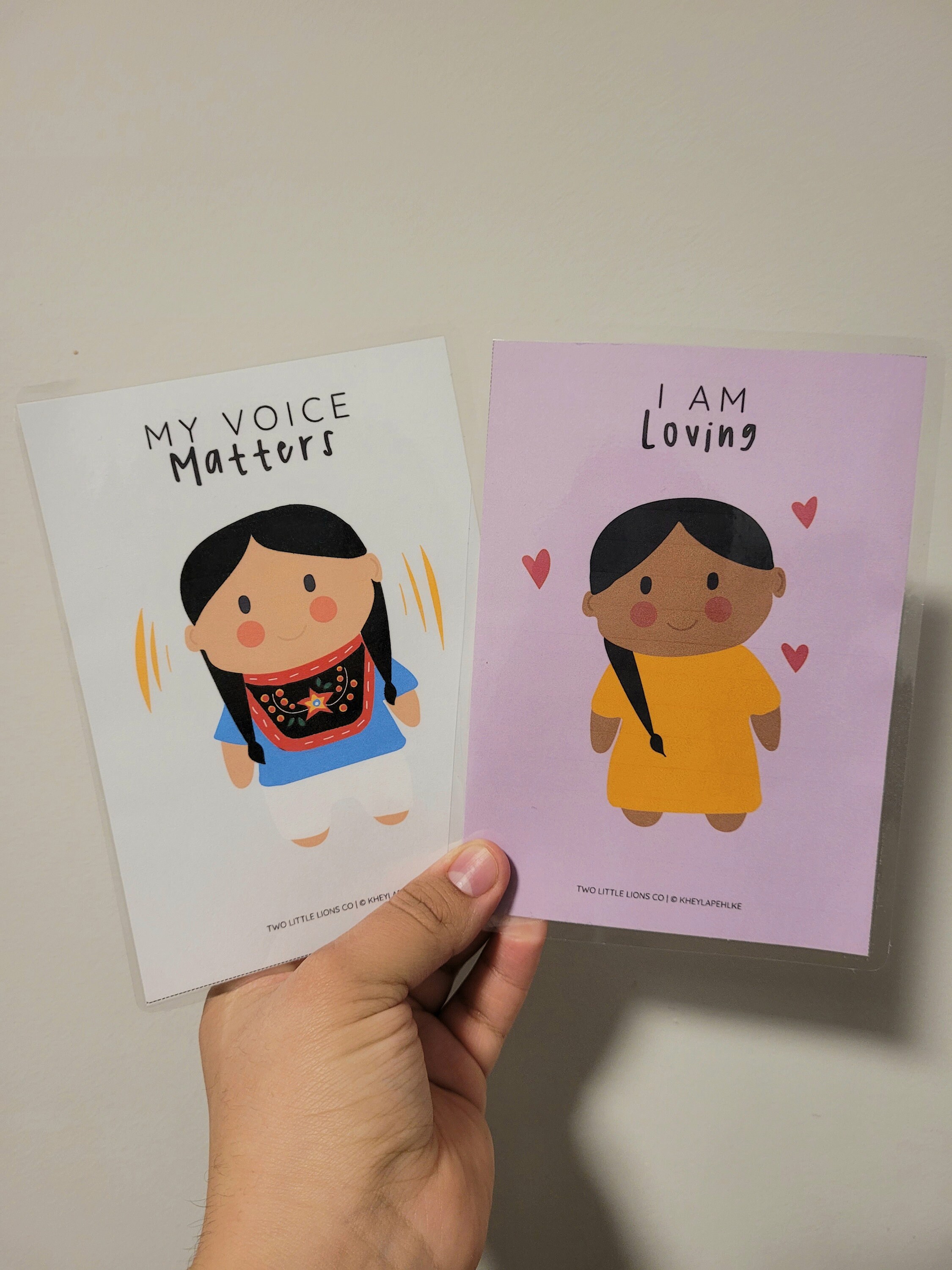 English and Spanish Affirmation Cards for Kids, Printable Affirmation ...