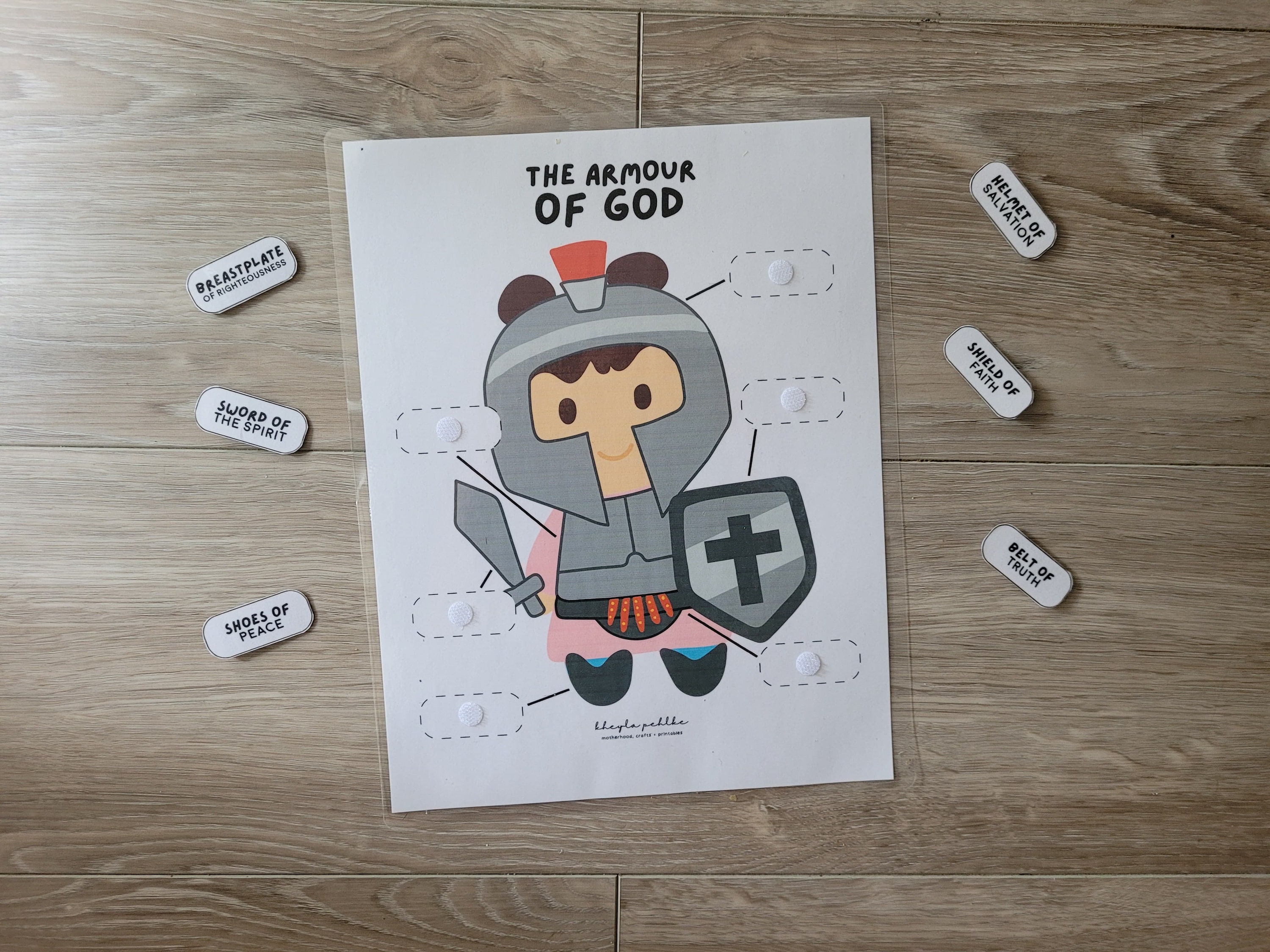 Armor of God Printable Activities, Bible Lesson, Sword of the Spirit ...