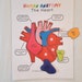Heart Anatomy Puzzle, Heart Anatomy Printable Activity, Human Body Game ...