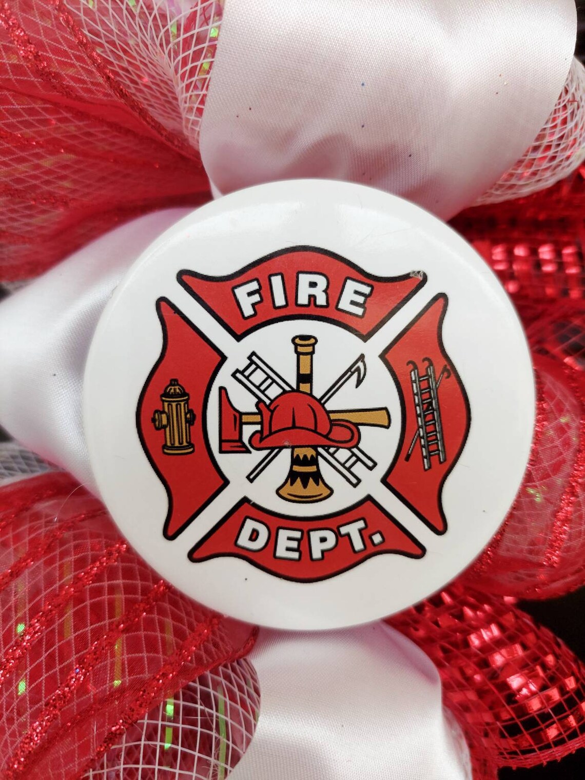 Airforce Fire Fighter Split Wreath - Etsy
