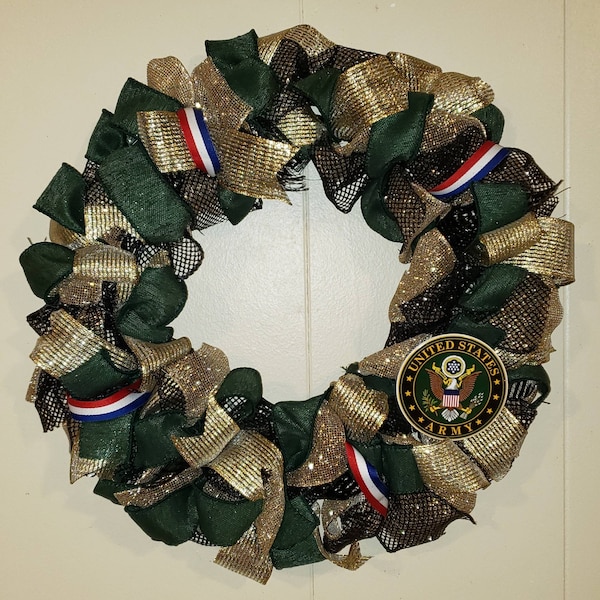 Army Wreath - Etsy