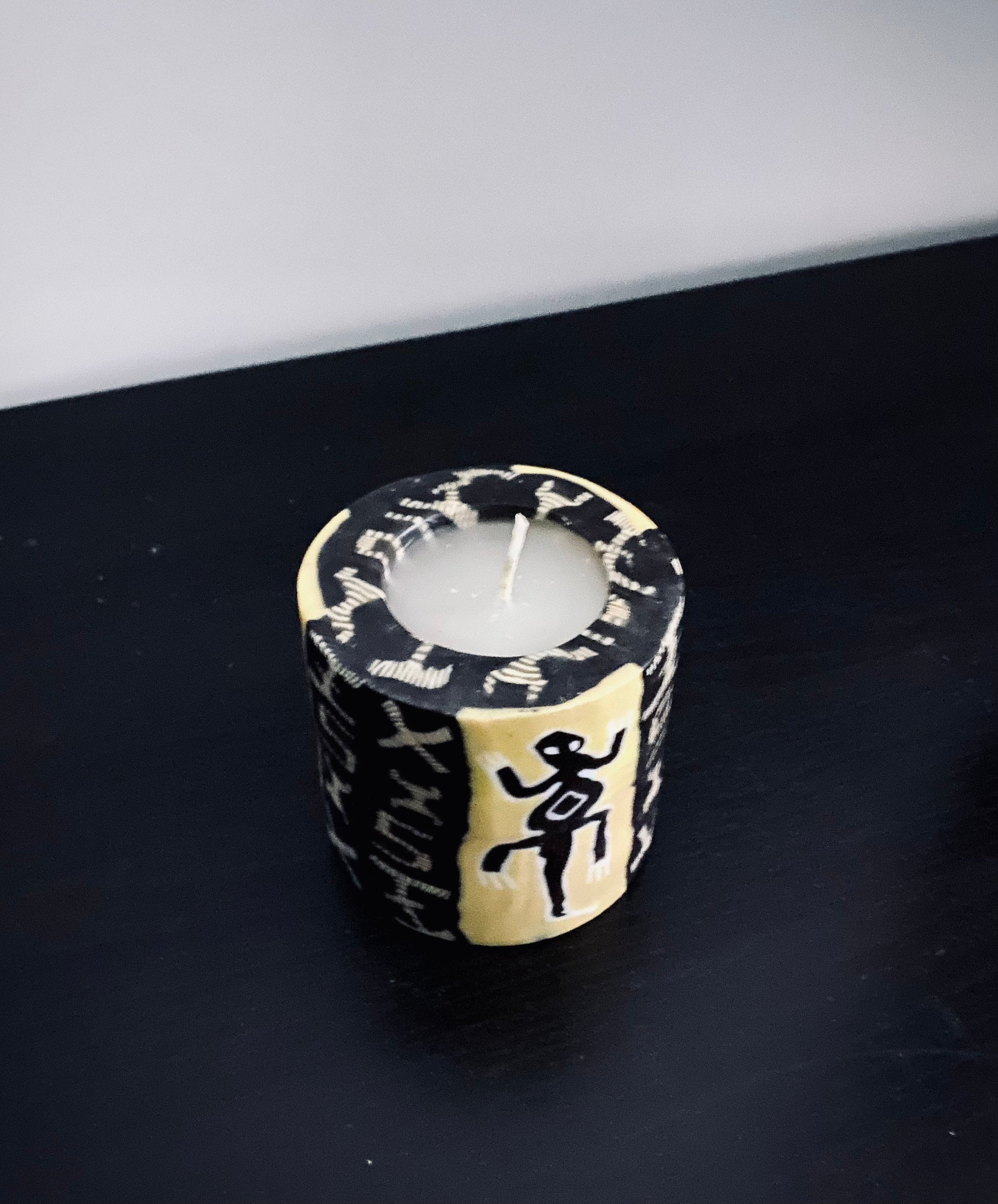 Swazi Candles Pillars Lizard wax Candles Hand-decorated - Etsy