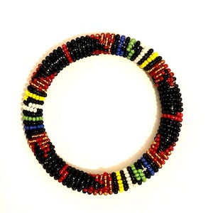 African Zulu Beaded Bracelets - Etsy