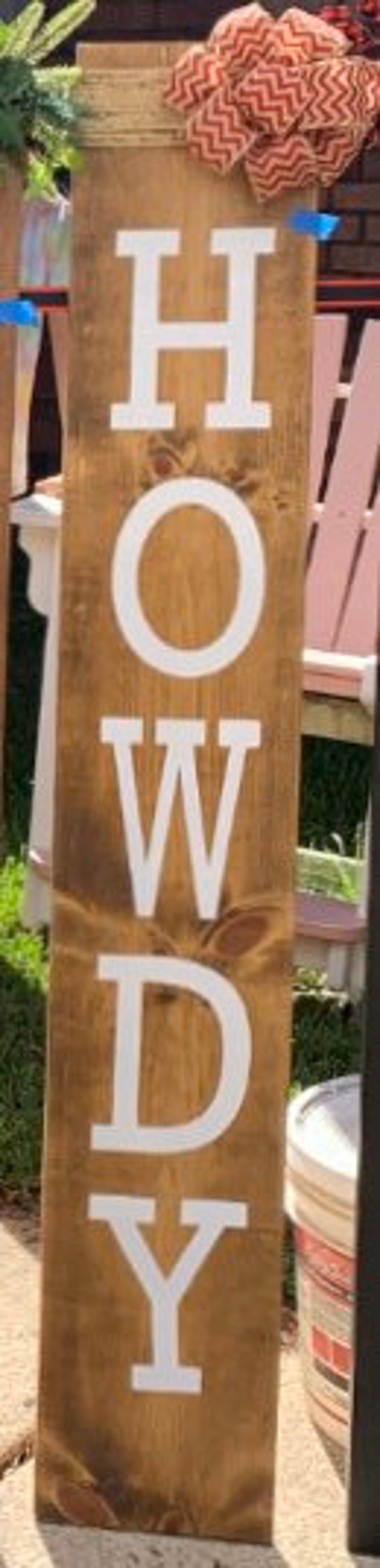 Howdy Porch Sign - FREE SHIPPING - Etsy Canada