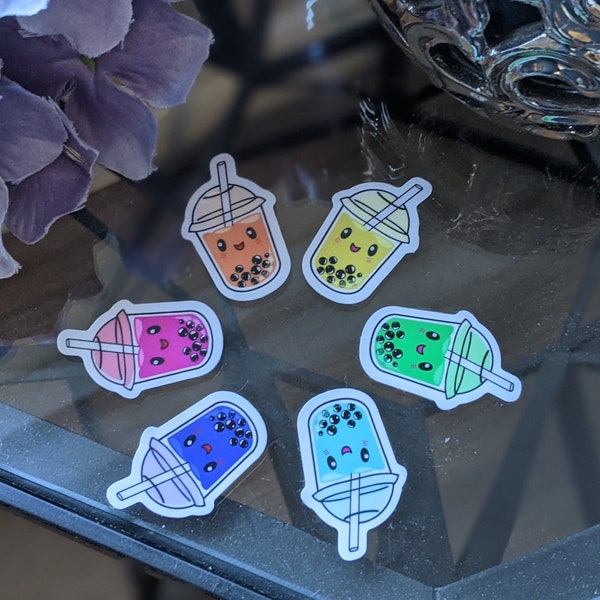Bubble Tea Stickers - Etsy Canada