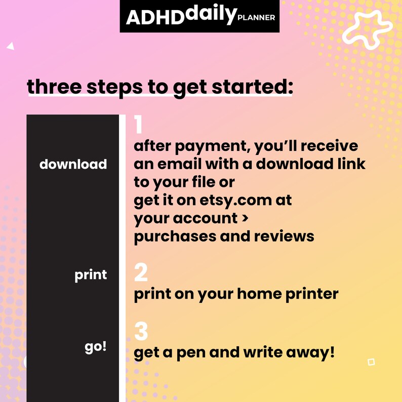 ADHD to Do List, Priority Matrix, Task Organizer, Eisenhower Matrix ...