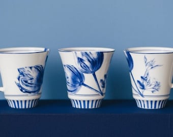 Delft Blue Tea Set - Etsy