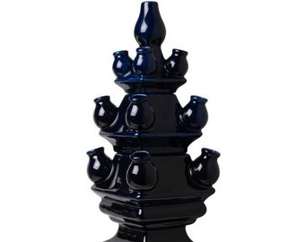 Delft Copper Colored Tulip Vase Three-piece Pyramid Style - Etsy